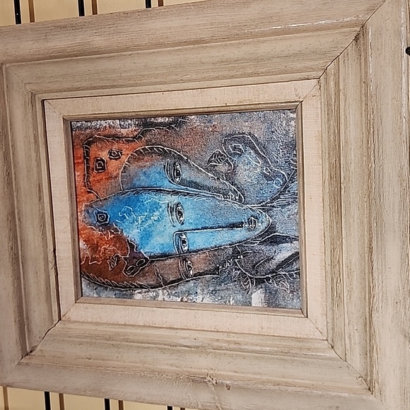 Art | Richard Hamilton Three Female Faces Painting | Poshmark